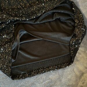 Cable & Gauge | Tops | Cable Gauge Black Sequin Halter Tank Top | Poshmark